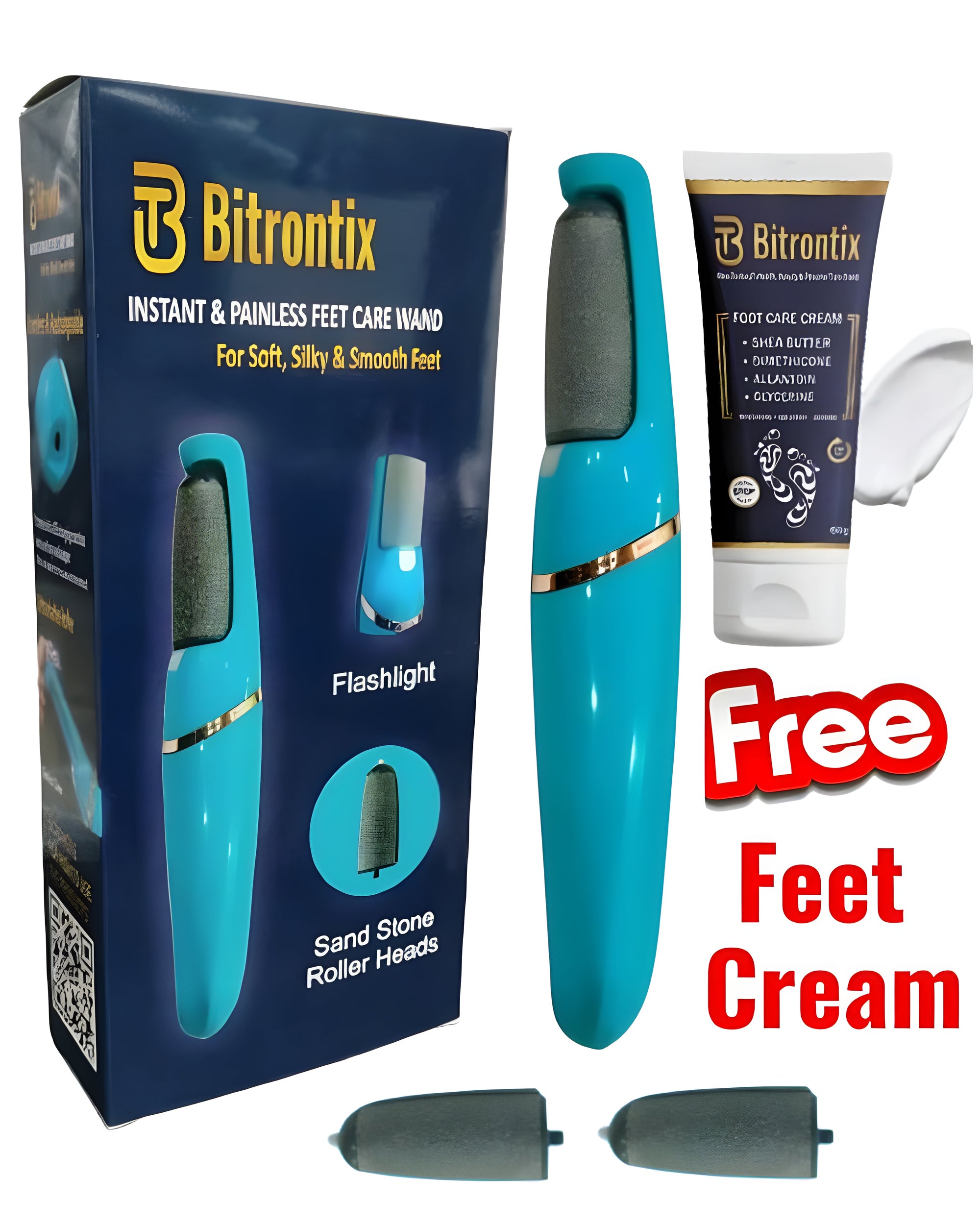 BITRONTIX™️ INSTANT & PAINLESS FEET CARE WAND (RECHARGEABLE & WIRELESS ...