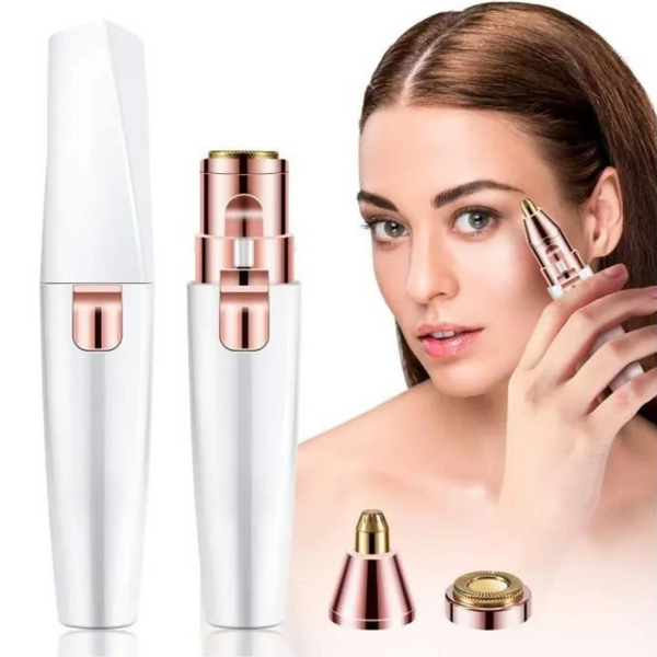 BITRONTIX 2 in 1 Electric Facial Hair Remover Eyebrow Trimmer Bitrontix